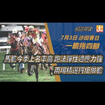 J18 全港首創綜合賽馬系統